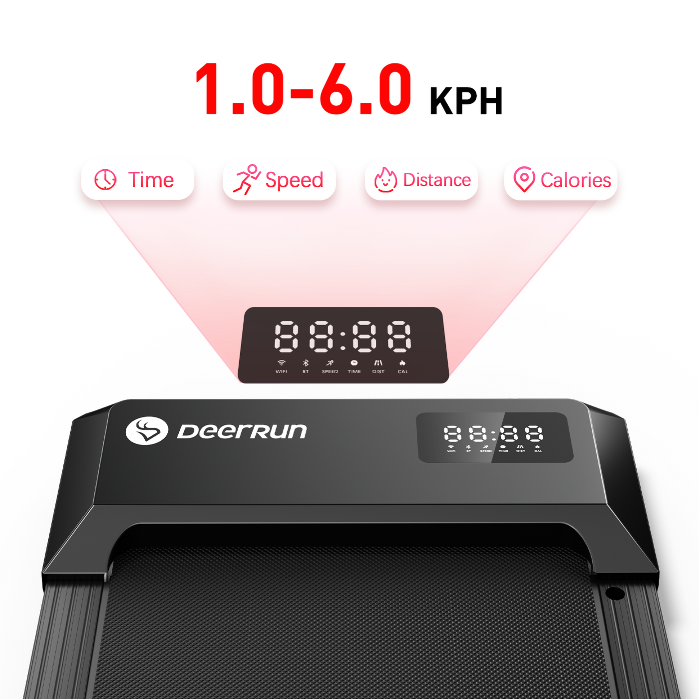 Q1 Mini Underdesk Treadmill - DeerRun