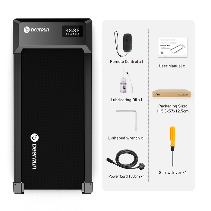 Q1 Mini Underdesk Treadmill - DeerRun