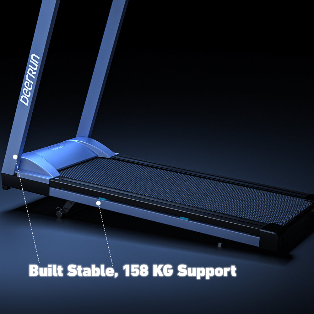 A1 Pro Foldable Treadmill + Treadmill Mat | Home Running Bundle