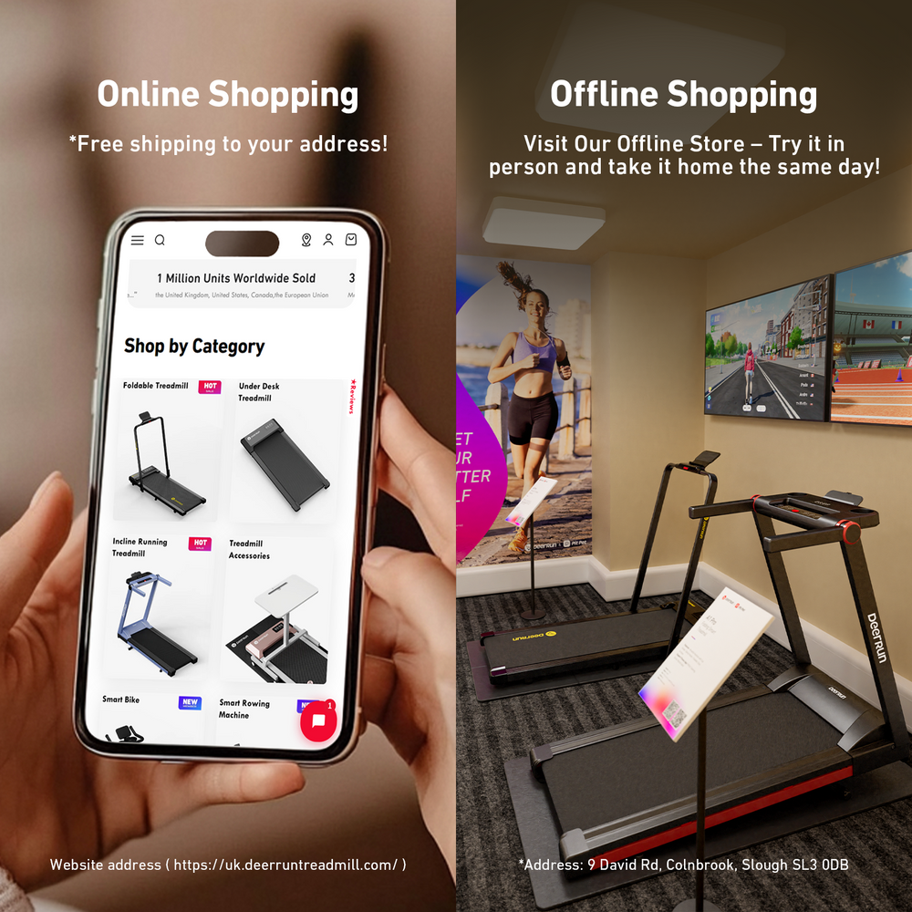 Q1 Mini Underdesk Treadmill - DeerRun